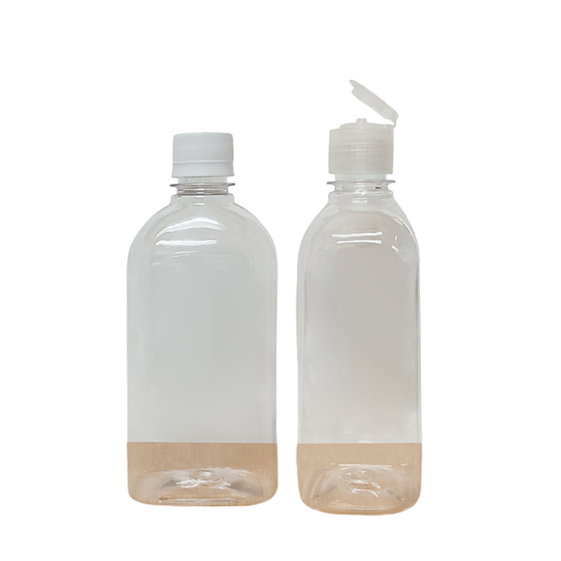Botella PET 500 cc. Boca 280 Rectangular para jabón - Plascom